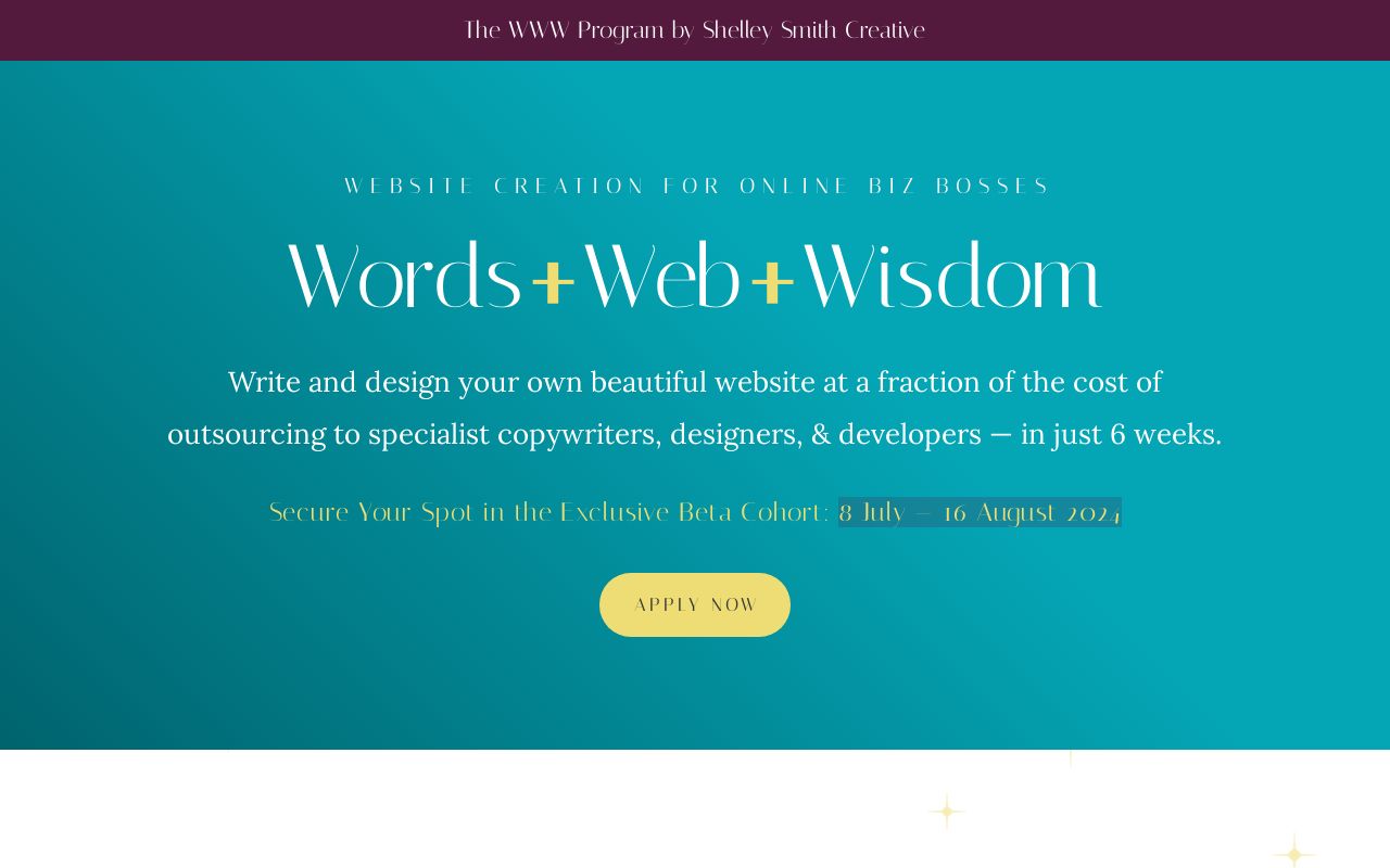 Words+Web+Wisdom